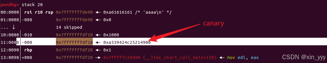 PWN——canary问题_pwn canary-CSDN博客