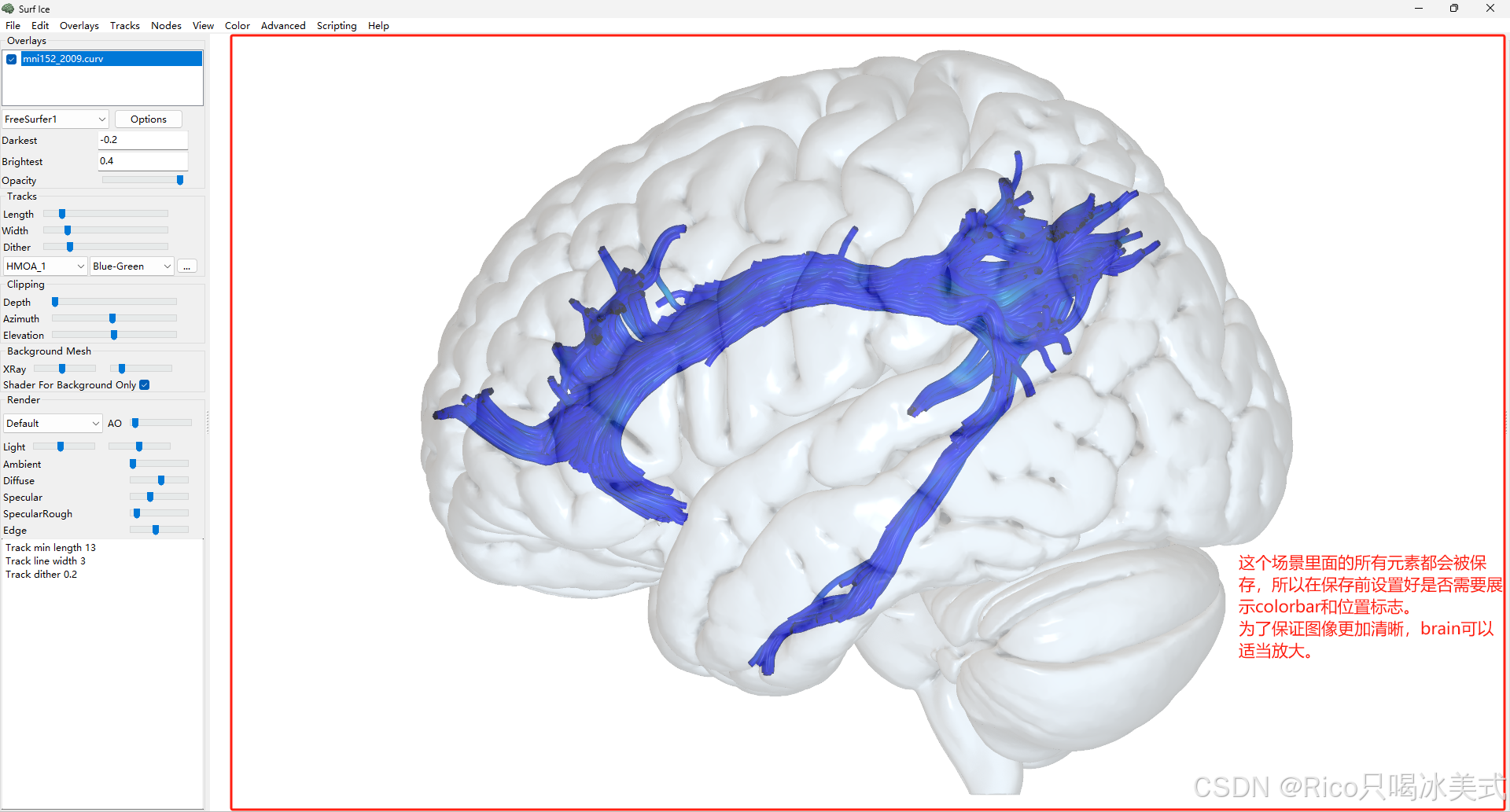 脑纤维束可视化软件教程-Suf Ice_surf ice-CSDN博客