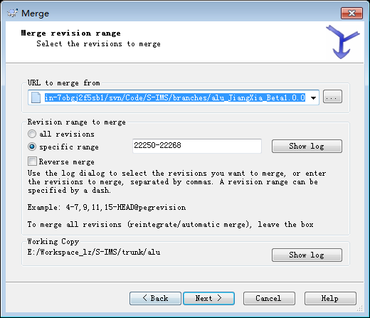 svn merge_svn合并版本,指定范围显示日志查询慢-CSDN博客