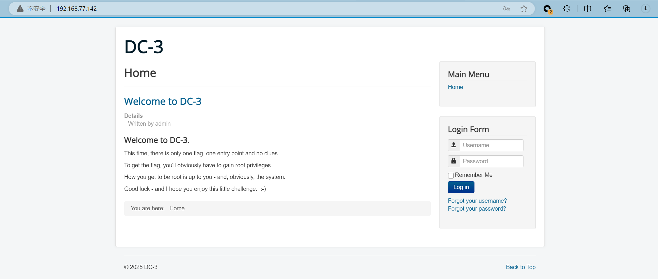 DC系列靶场DC-3_dc3靶场-CSDN博客