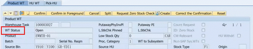 SAP EWM初阶之Warehouse Order & Warehouse Task_sap rfgun profile没有激活如何处理-CSDN博客