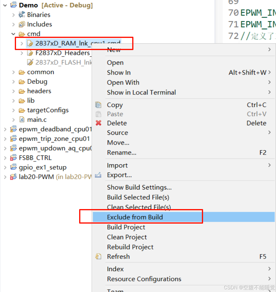 Dsp学习笔记 Ccs工程相关(1)如何在ram和flash里烧录程序ccs烧录程序到flash Csdn博客