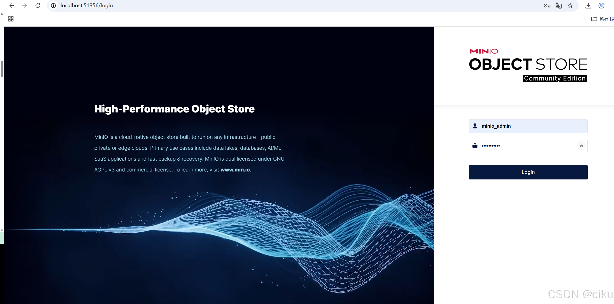 Minio Community Edition windows安装和启动_minio社区版-CSDN博客
