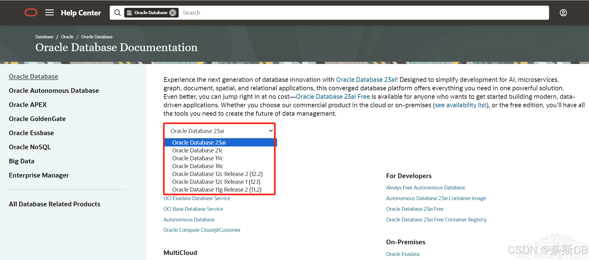 【Oracle篇】高效学习官方文档指南(基于Oracle 12c版本详解)_oracle官方文档-CSDN博客
