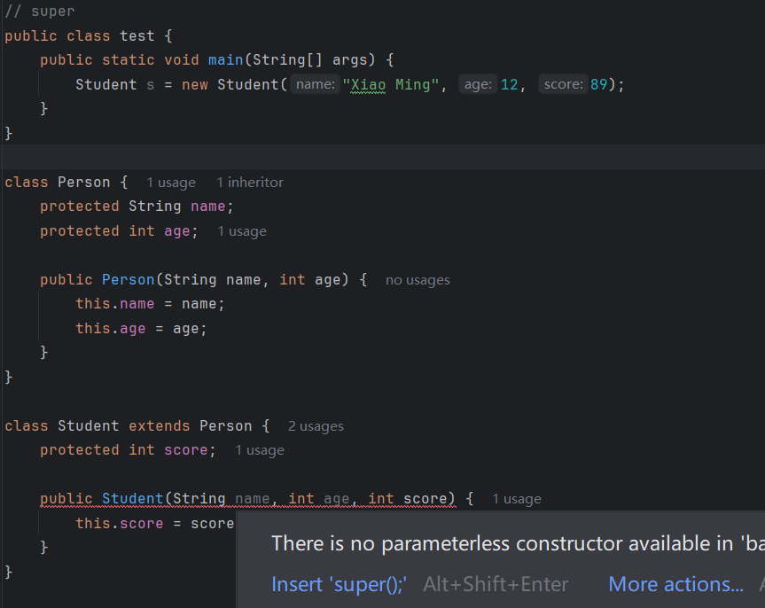 this和super理解-CSDN博客