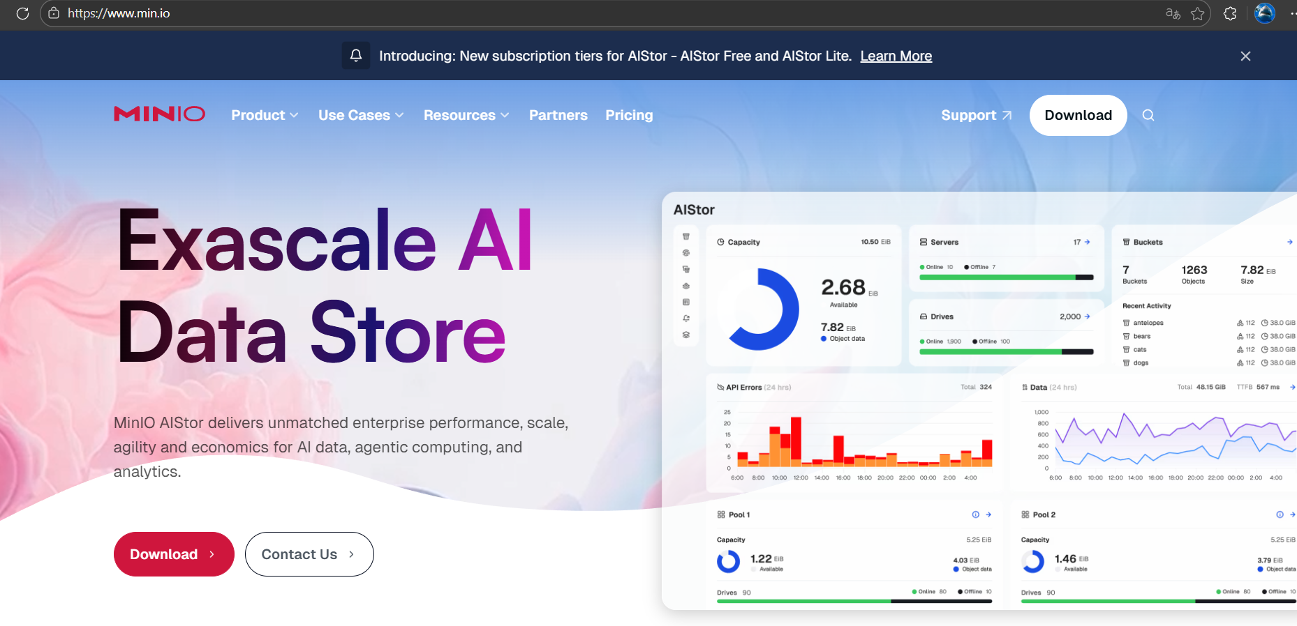 图片存储解决方案：MinIO（开源对象存储）+FastAPI-CSDN博客