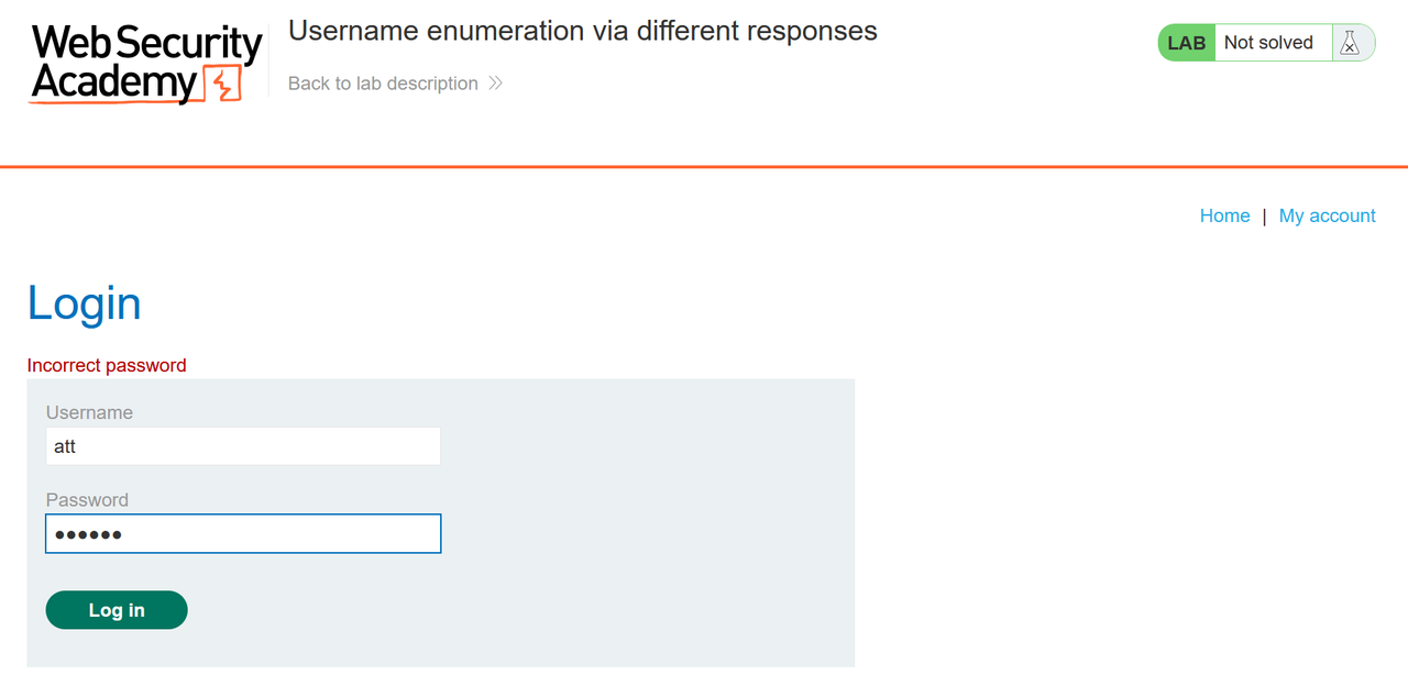 Portswigger lab--Authentication_username enumeration via different responses-CSDN博客