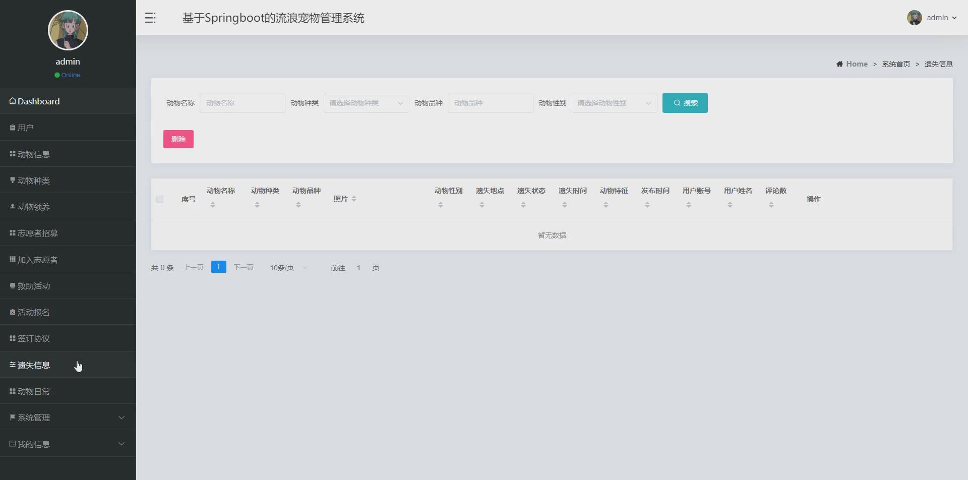 vue+java基于Springboot的流浪宠物领养管理系统_签订协议 403tl770(源码+lw+部署讲解+答辩ppt)-CSDN博客