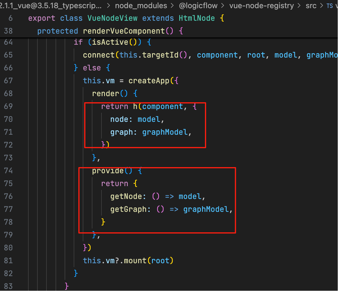 【LogicFlow】vue节点监听数据模型属性如isSelected、isHovered等_logicflow node 选中样式-CSDN博客