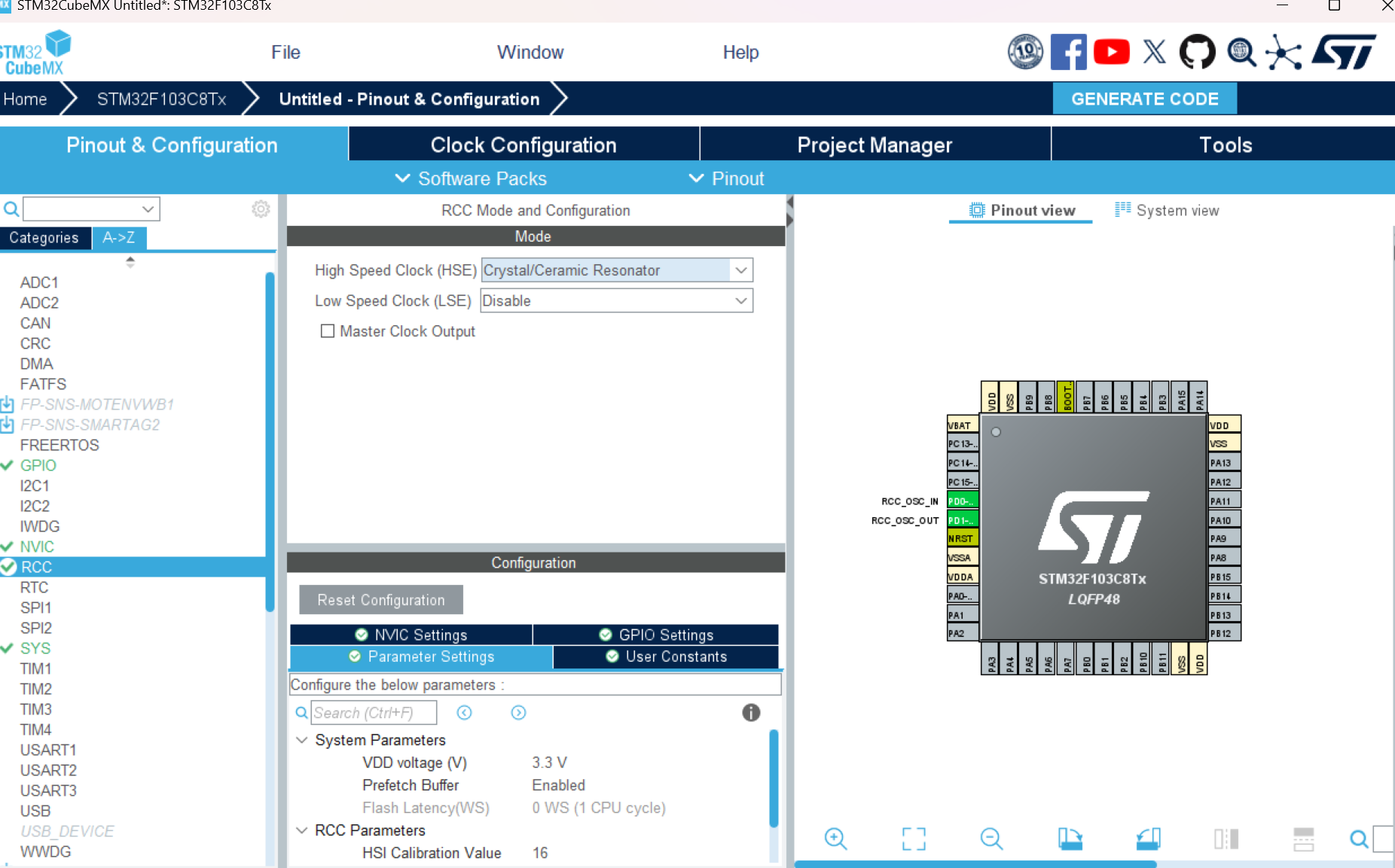 STM32F103+0.96 寸 I2C OLED 显示实验_stm32f103 hal i2c oled-CSDN博客