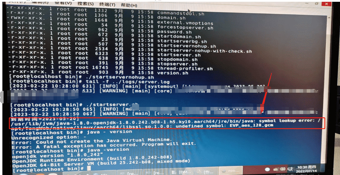 TongWeb 启动时报错undefined symbol EVP_aes_128_gcm解决办法_麒麟920 aes-CSDN博客