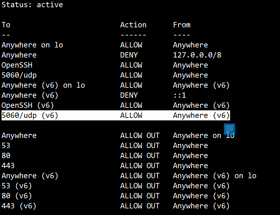 Ubuntu 中开放 UDP 端口_开放udp端口-CSDN博客