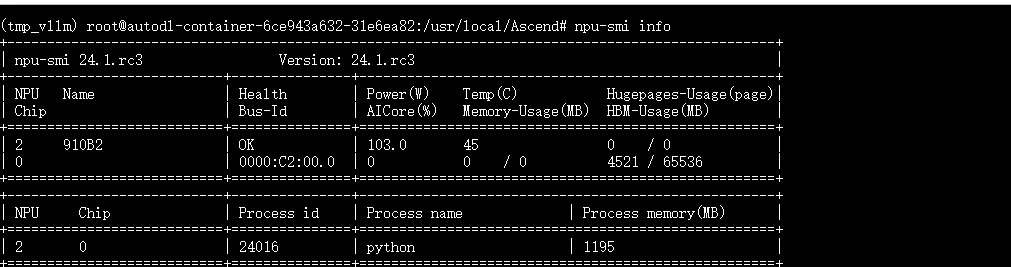NPU环境部署_vllm npu-CSDN博客