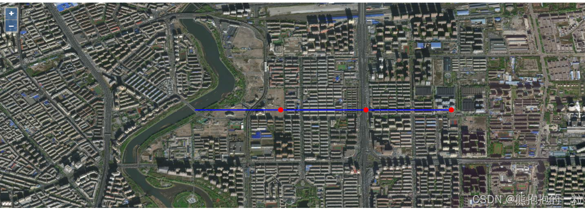 在 OpenLayers 中，绘制一条线new LineString ，线上根据长度像尺子一样展示点，即每隔一段距离显示一个标记来代表距离_openlayers linestring-CSDN博客