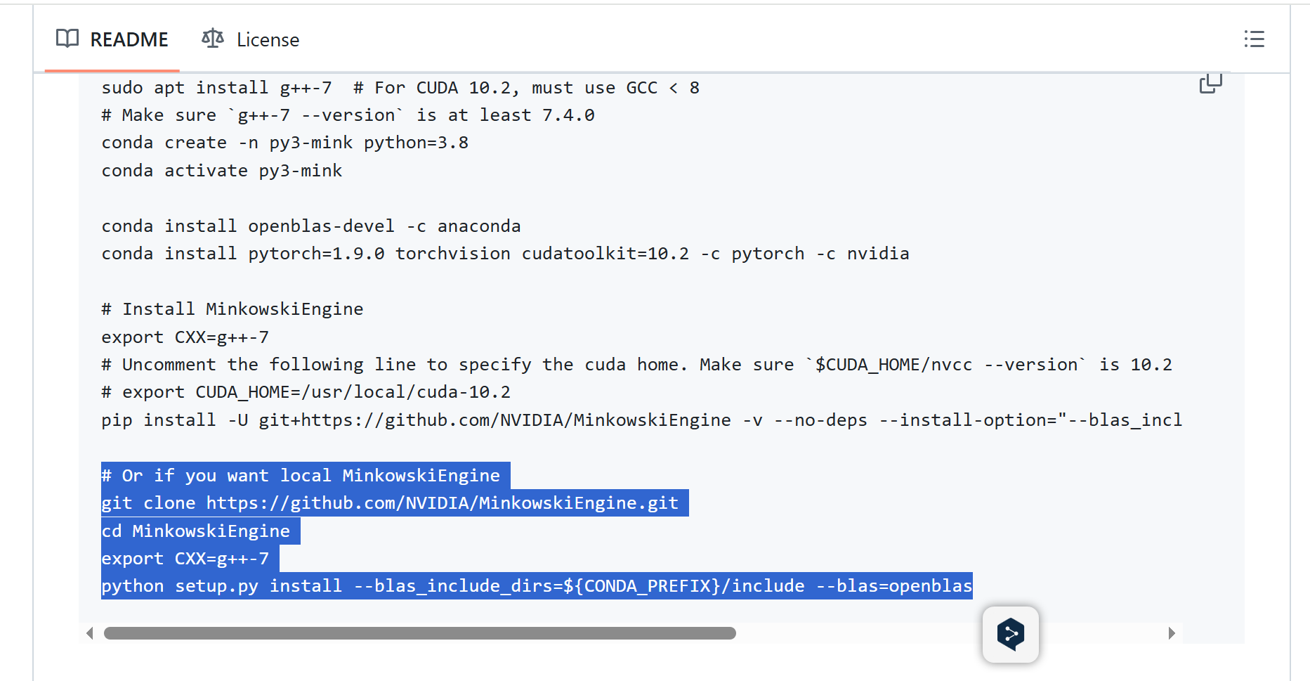 安装https://github.com/NVIDIA/MinkowskiEngine.git心得-CSDN博客