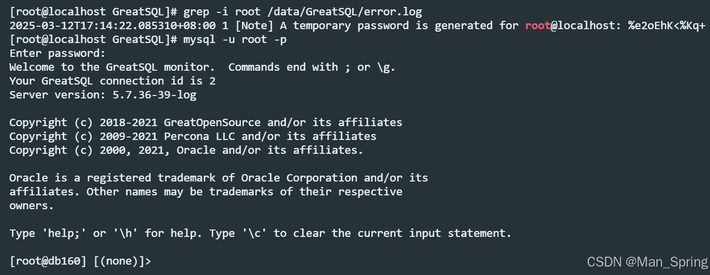 CentOS7安装GreatSQL-CSDN博客