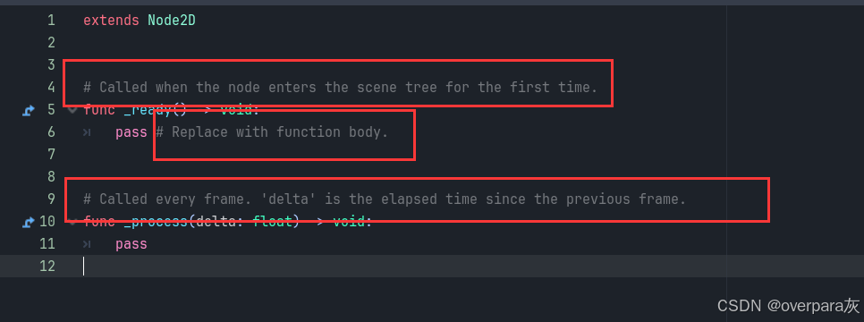 游戏编程代码基础课，以Godot4为例：第一期、安装、HelloWorld与文字动画_godot开发教程-CSDN博客