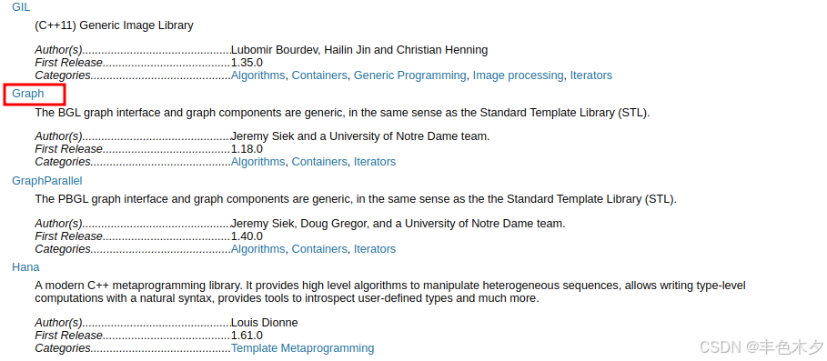 Boost Graph Lib库的基本使用(一)_boost graph library-CSDN博客