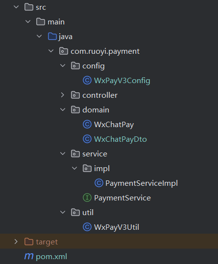 【若依】实现微信支付V3+JDK17_ruoyi-vue-plus对接 com.github.wechatpay-apiv3 支付 示例-CSDN博客