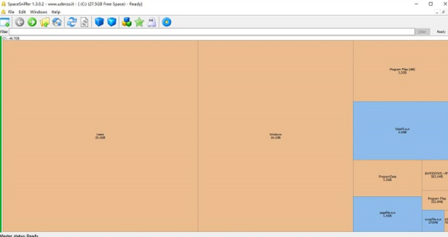 Windows老牌磁盘空间分析工具 停更9年后发布新版 v2.0.2.5_spacesniffer 2.0.2.5-CSDN博客