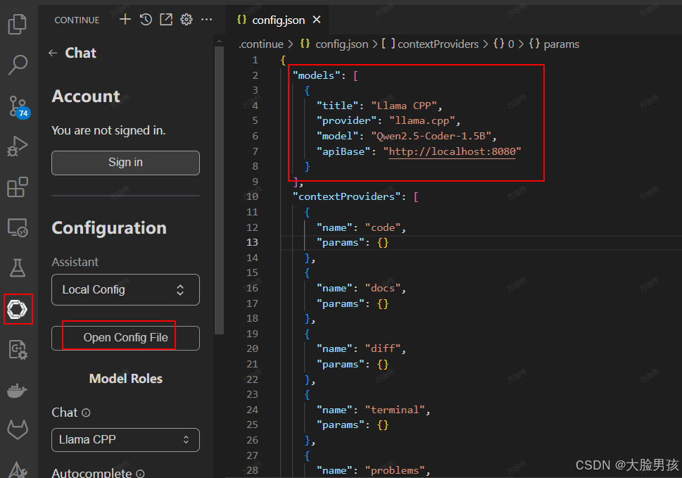 Continue使用本地模型_continue插件本地模型-CSDN博客