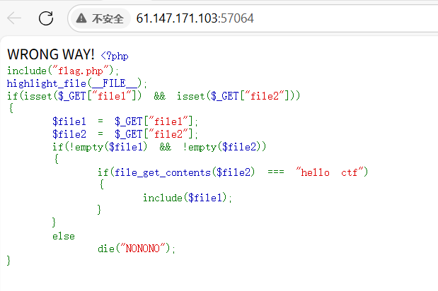 攻防世界-web-fileclude-难度1-CSDN博客
