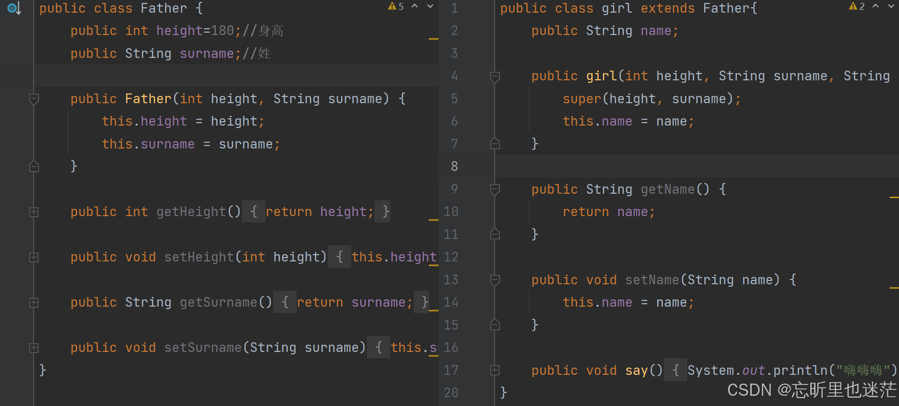inheritance（继承）and polymorphism（多态）-CSDN博客