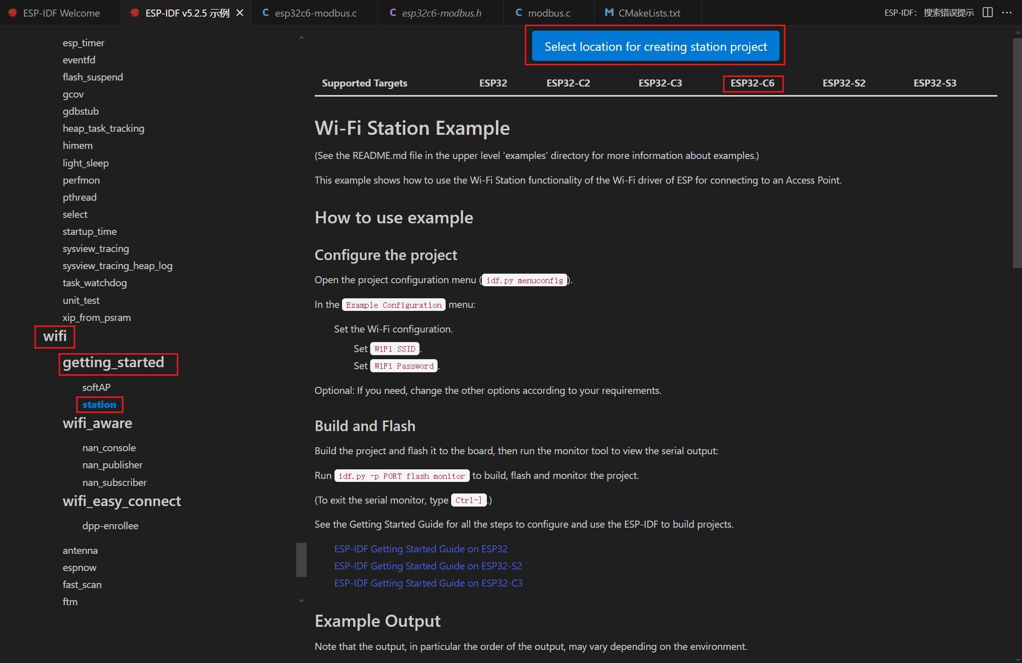 Esp32-C6在station模式使用TCP实现通信_esp32c6-CSDN博客