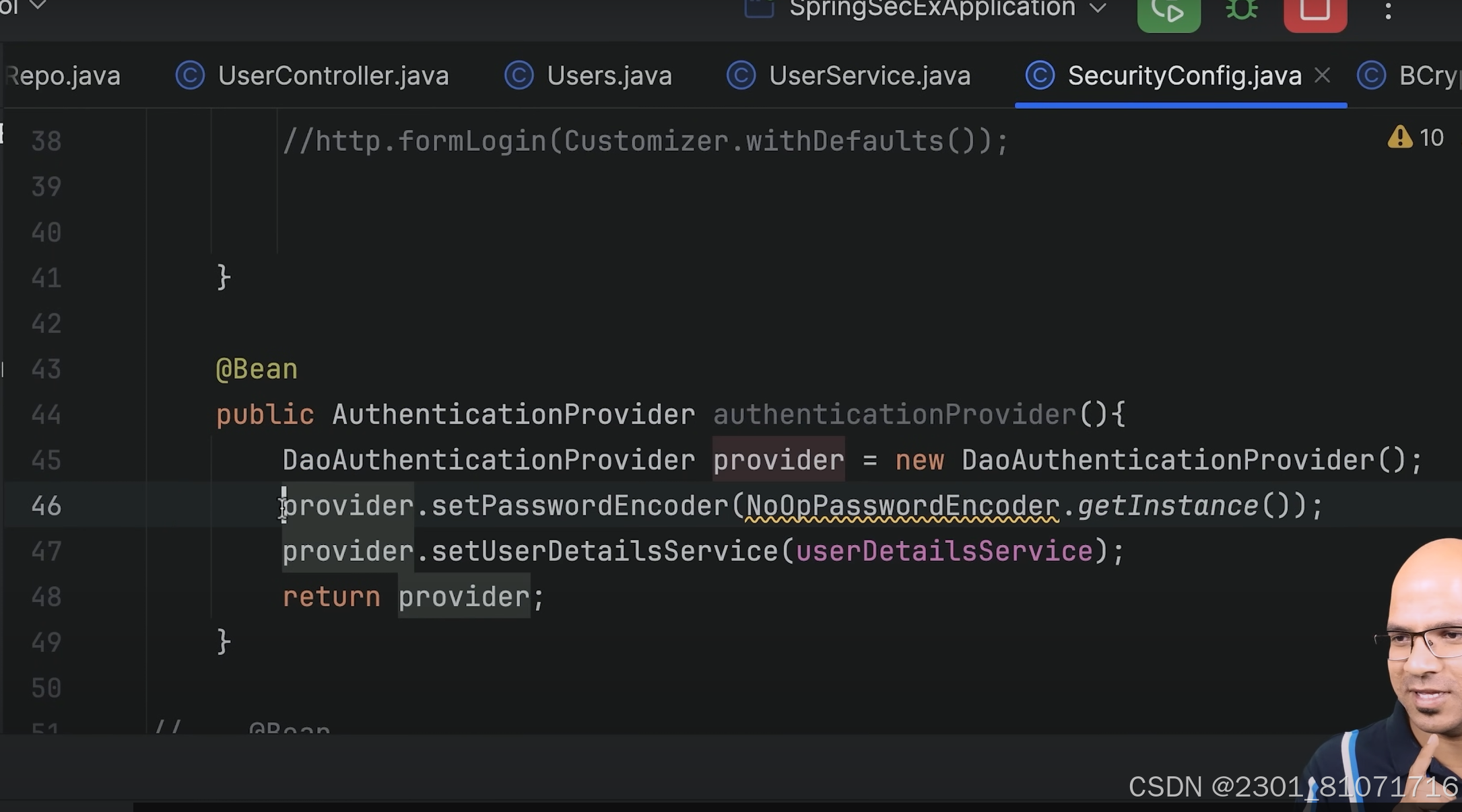 Spring Security 6 with SpringBoot_springsecurity6-CSDN博客