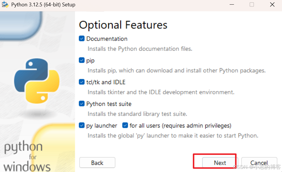 Python——Windows11环境安装配置Python 3.12.5_win11安装python-CSDN博客
