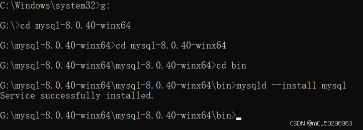 解决安装mysql时报错Install/Remove of the Service Denied!-CSDN博客