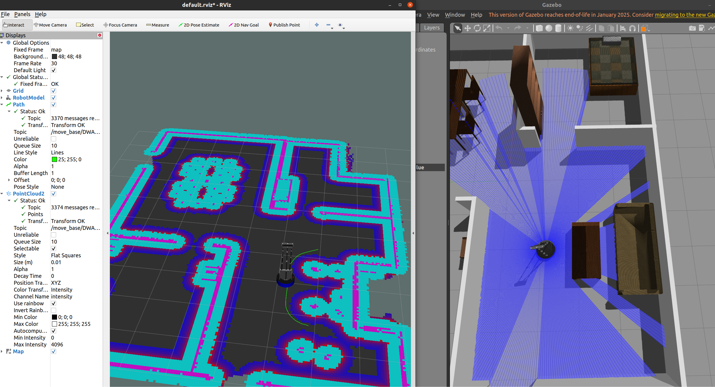 跟着阿杰slam 入门学习--DWA规划器_slam的局部规划器-CSDN博客