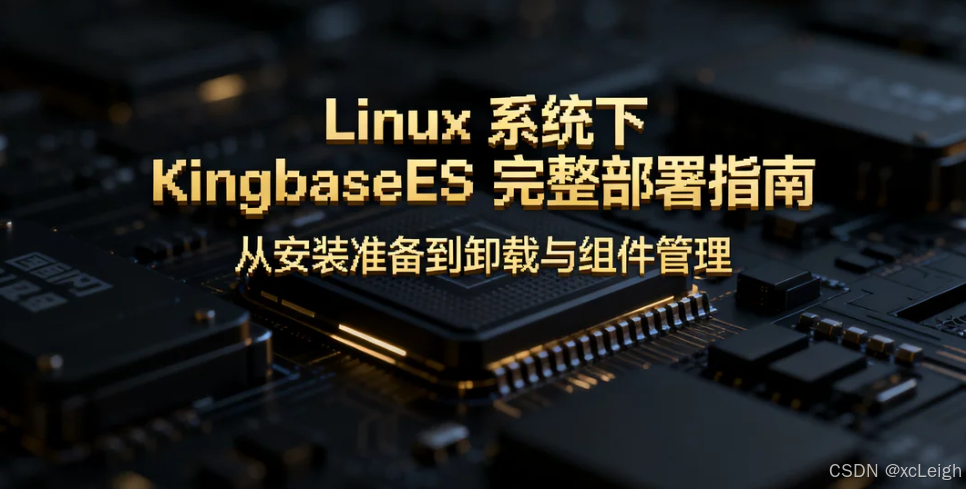 Linux 系统下 KingbaseES 完整部署指南：从安装准备到卸载与组件管理_linux下kingbase图形化安装-CSDN博客