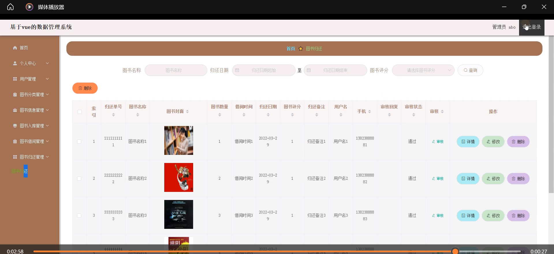 2026毕设ssm+vue基于vue的数据管理系统论文+程序-CSDN博客