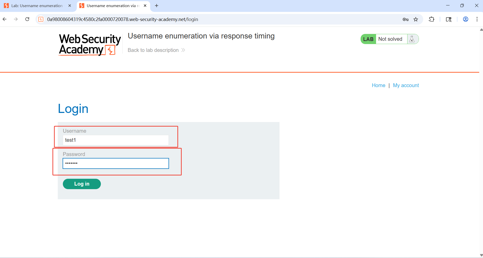 Lab: Username enumeration via response timing-CSDN博客