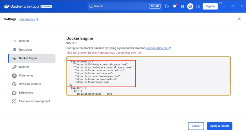 【docker desktop】部署dify时，镜像（hub）拉取失败_dify docker拉取失败-CSDN博客