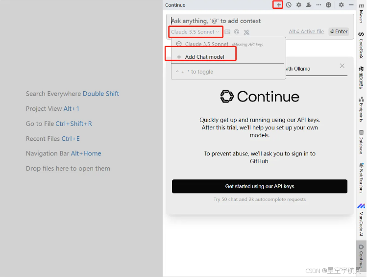 DeepSeek让Idea起飞_idea continue插件-CSDN博客