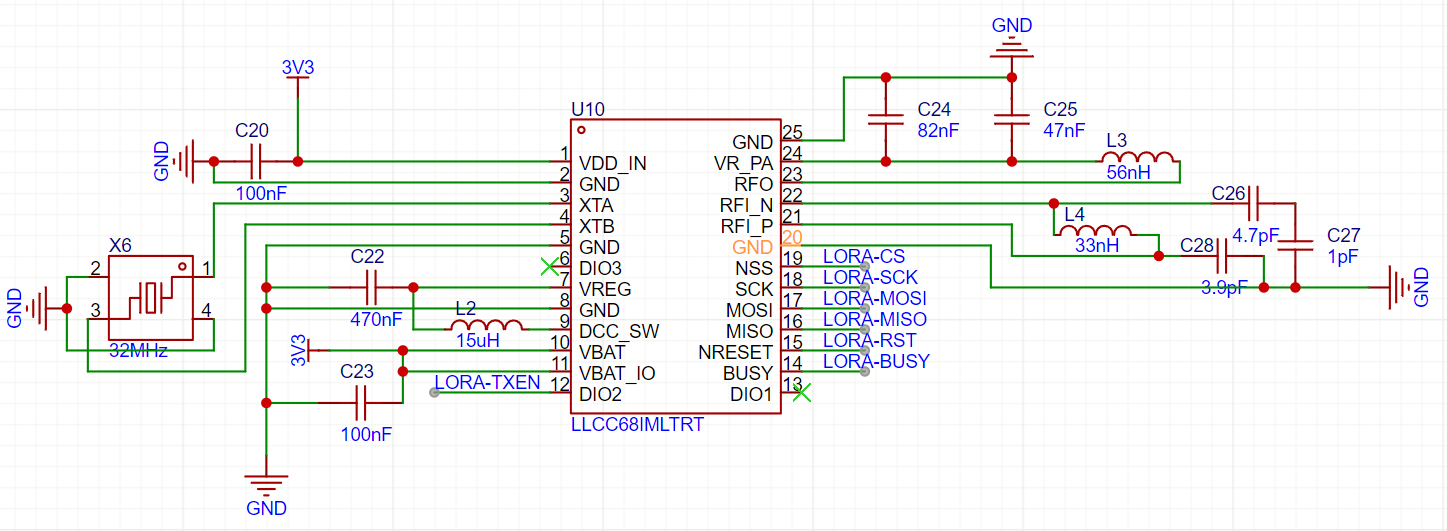 LoRa LLCC68模块电路绘制_lcc68电路图-CSDN博客