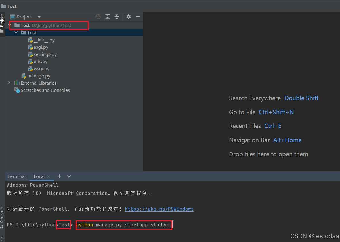 使用Django创建student学生管理系统_django开发学生管理系统-CSDN博客