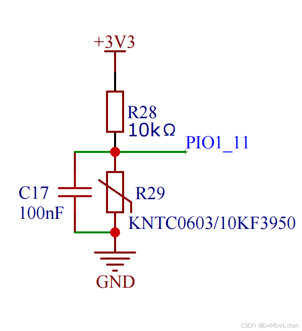 LPC1114使用A-D转换器读取热敏电阻并计算温度的实现_lpc1114温度-CSDN博客