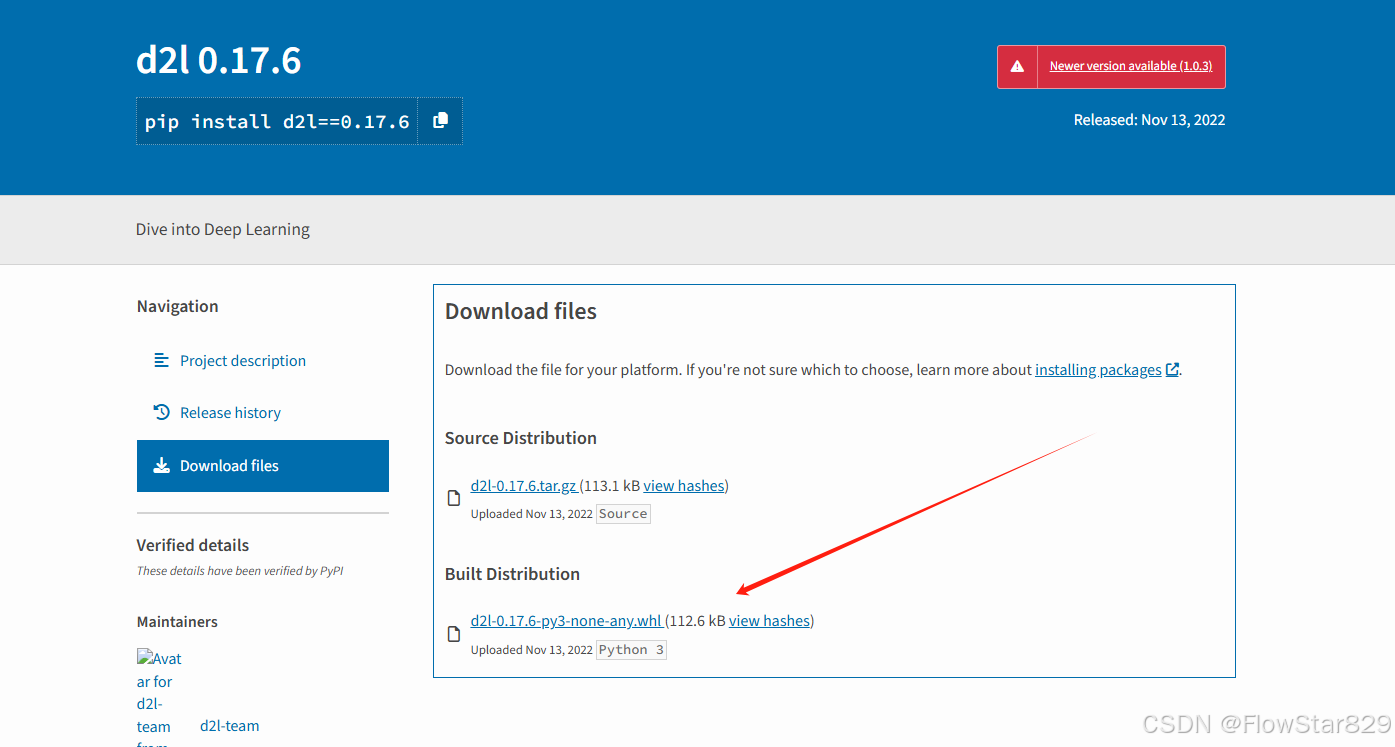 （一）pytorch及d2l库的安装，Anaconda，Windows系统。_安装d2l库-CSDN博客