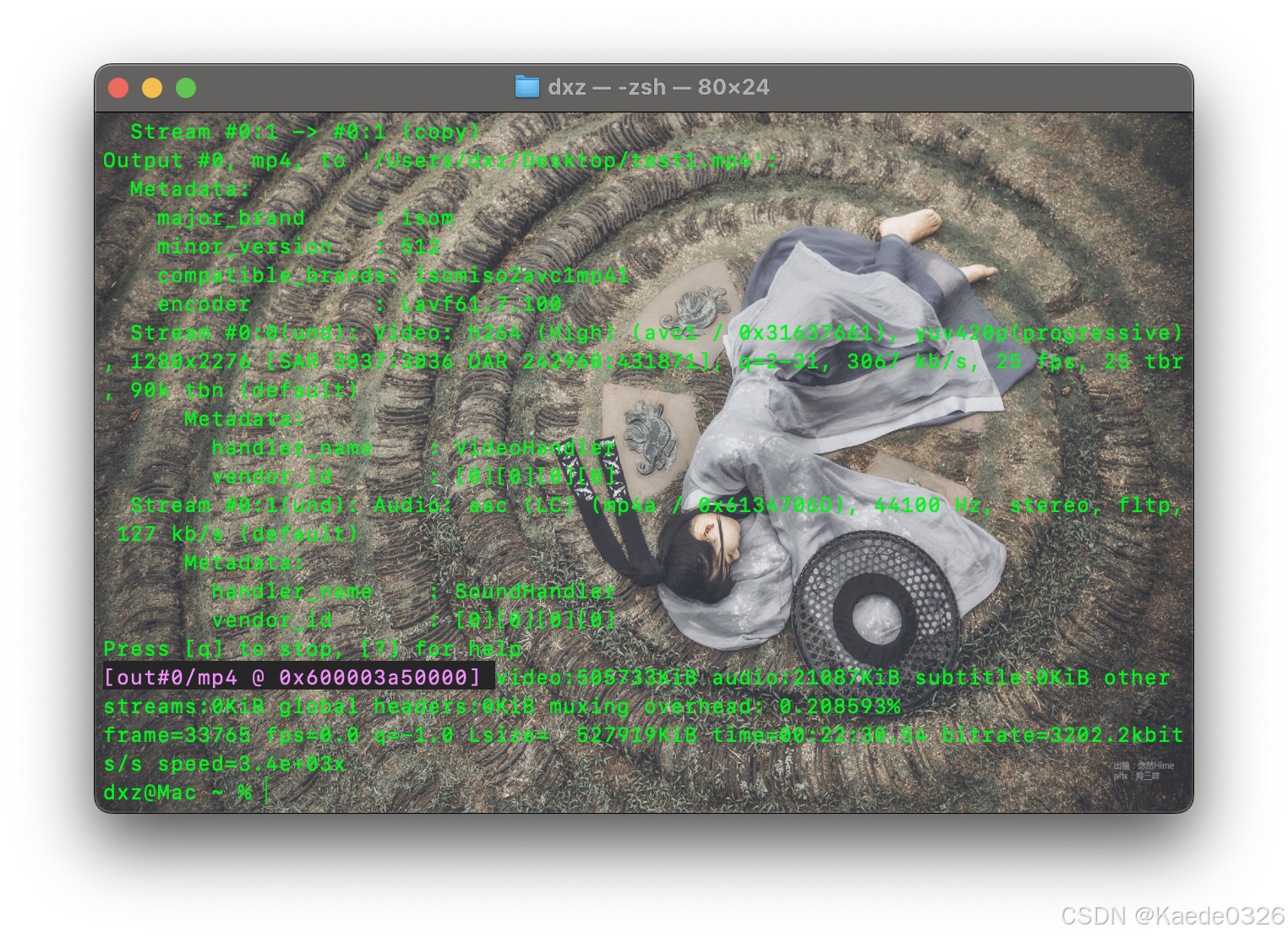 macOS上利用FFmpeg将m3u8转化为mp4实现播放_ffmpeg m3u8-CSDN博客