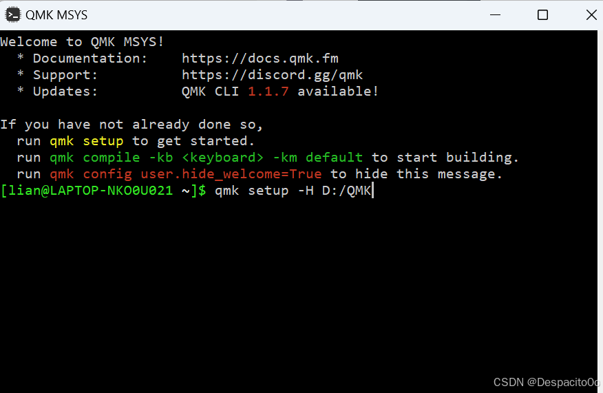 【QMK键盘】零基础搭建QMK固件环境完全攻略-CSDN博客