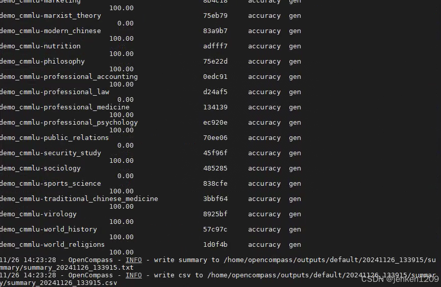书生大模型第四期 | 基础岛 task6 OpenCompass 评测-CSDN博客