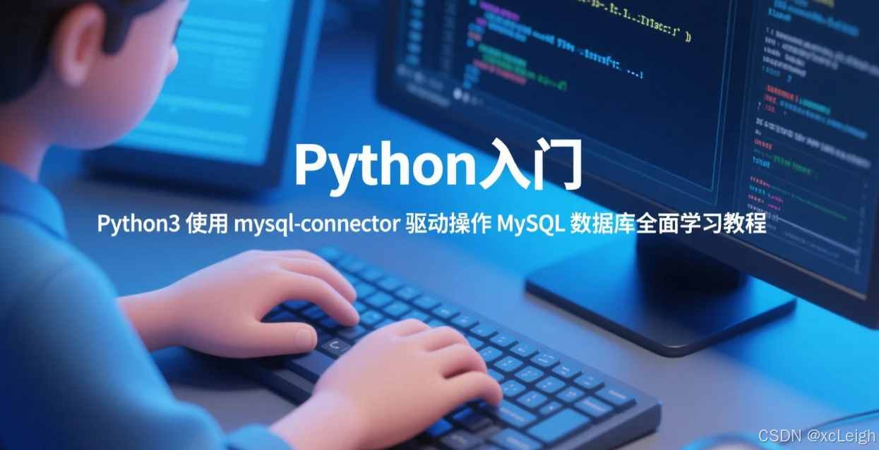 Python入门：Python3 使用 mysql-connector 驱动操作 MySQL 数据库全面学习教程-CSDN博客