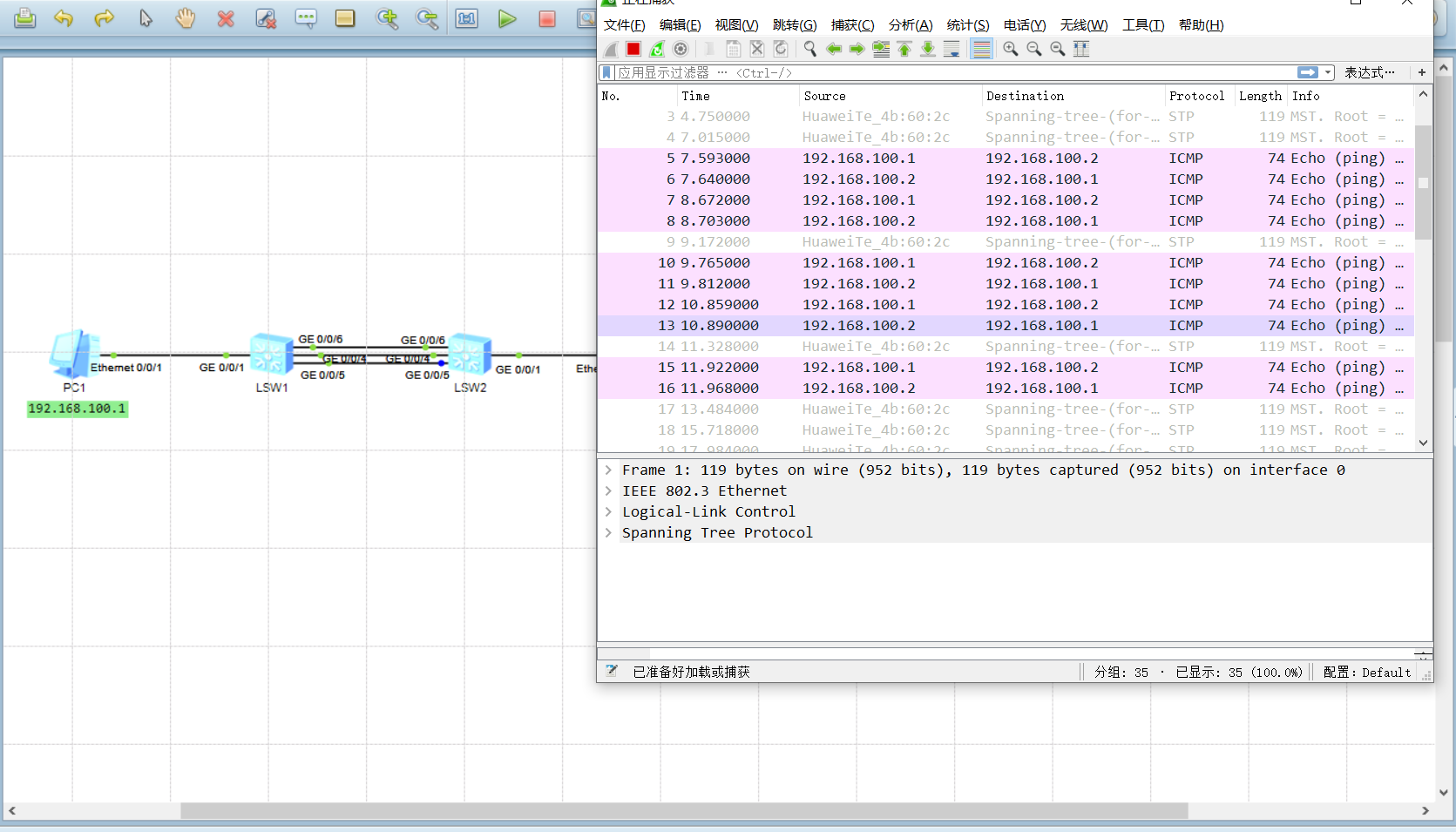 以太网链路聚合实验配置-CSDN博客