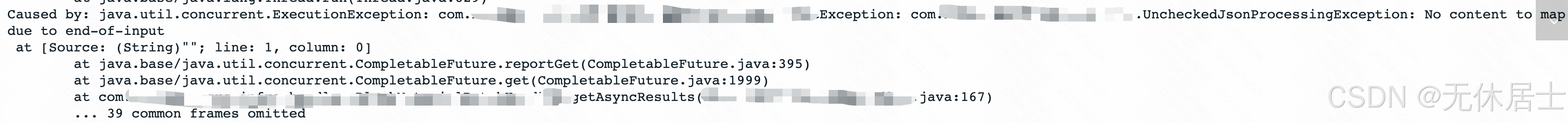 No content to map due to end-of-input at [Source: (String)““； line: 1, column: 0]-CSDN博客