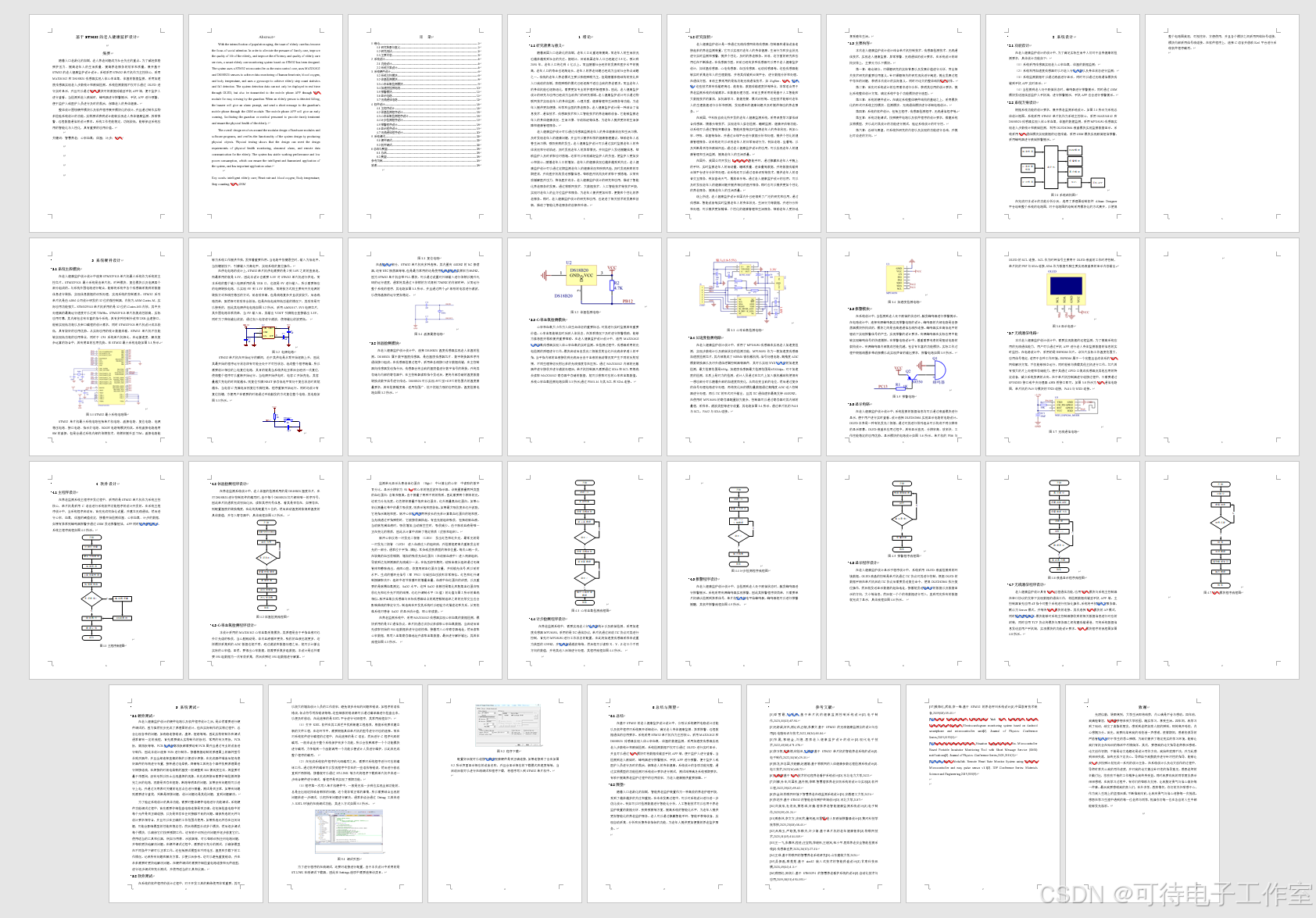 【stm32设计】基于stm32的智能运动手环设计(代码资料论文),心率、血氧、温度、步数、跌倒检测基于stm32的智能手表的论文下载 Csdn博客