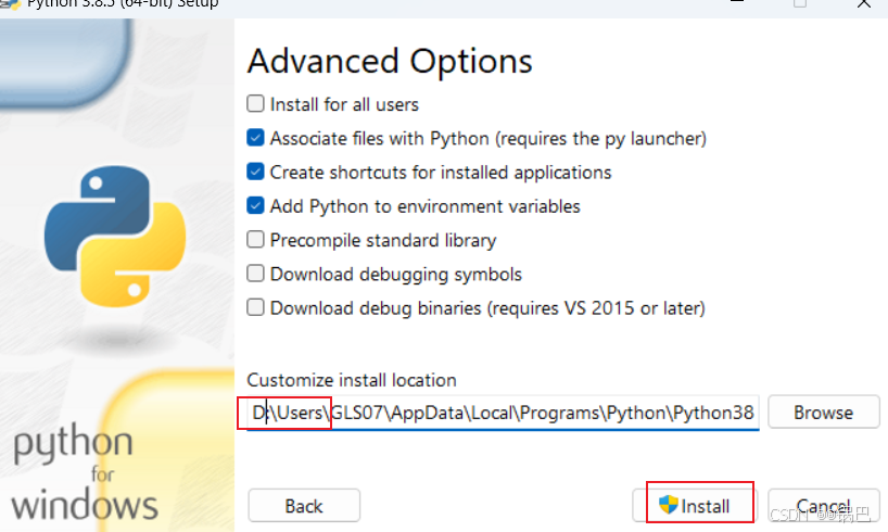 安装python_python启动器-CSDN博客
