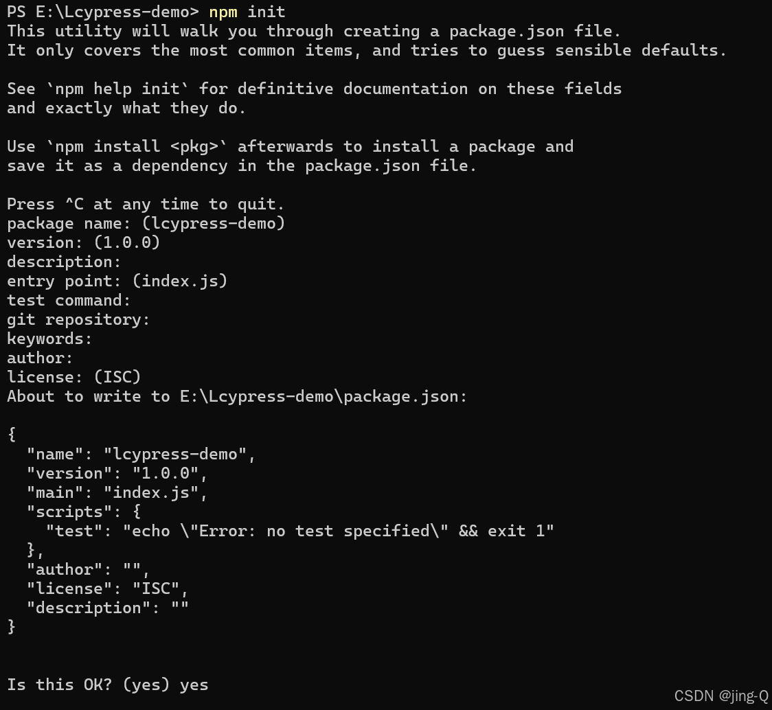 Cypress前端UI自动化测试框架的安装及使用，超详细！_cypress安装使用-CSDN博客